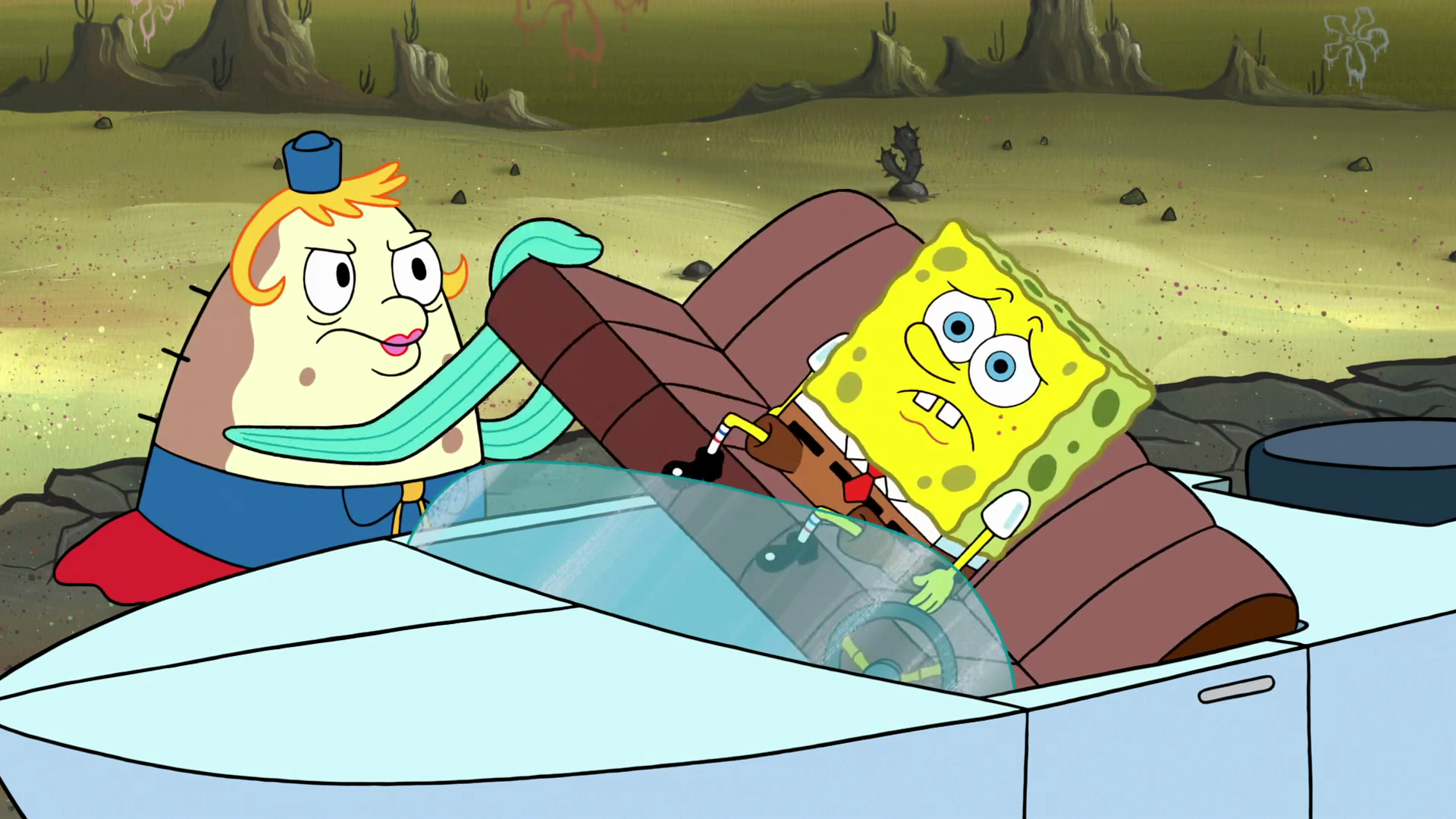 SpongeBuddy Mania - SpongeBob Episode - Bumper to Bumper SpongeBuddy Mania - SpongeBob Episode - Bumper to Bumper