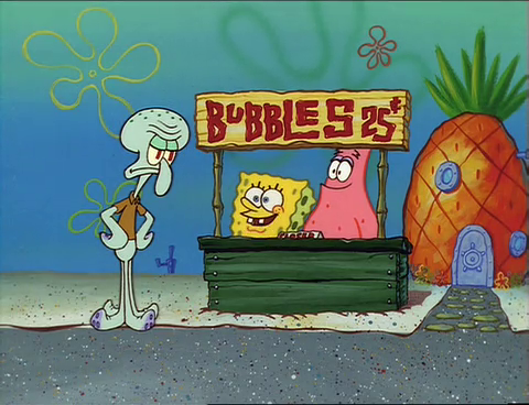 SpongeBuddy Mania - SpongeBob Episode - Bubblestand