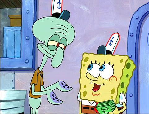 SpongeBuddy Mania - SpongeBob Episode - Squid On Strike