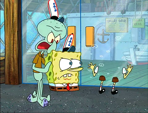 SpongeBuddy Mania - SpongeBob Episode - Squid On Strike