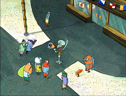 SpongeBuddy Mania - SpongeBob Episode - Squid On Strike