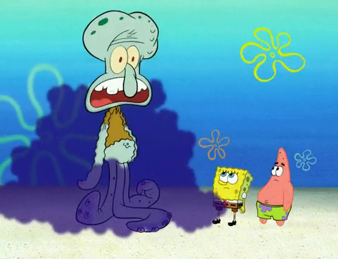 SpongeBuddy Mania - SpongeBob Episode - Giant Squidward