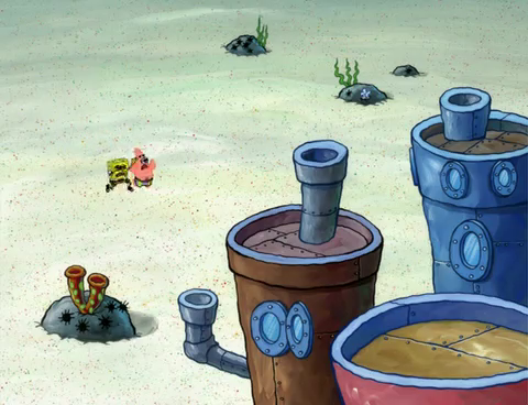 SpongeBuddy Mania - SpongeBob Episode - Giant Squidward