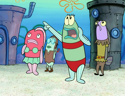 SpongeBuddy Mania - SpongeBob Episode - Giant Squidward