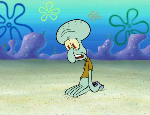 SpongeBuddy Mania - SpongeBob Episode - Giant Squidward