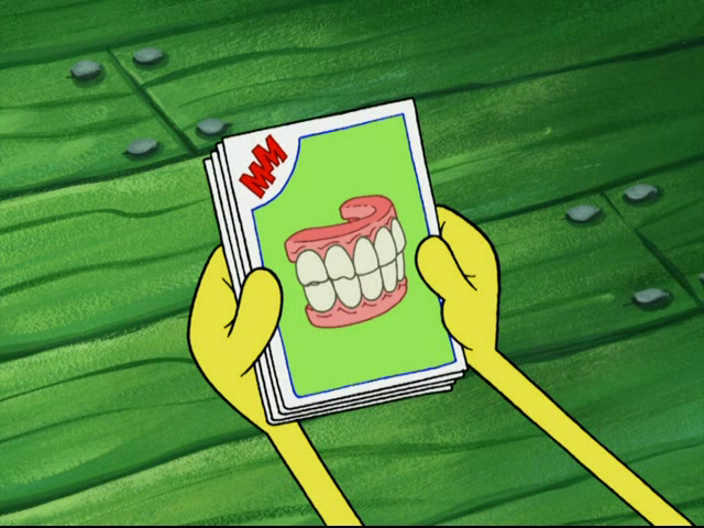 SpongeBuddy Mania - SpongeBob Episode - The Card