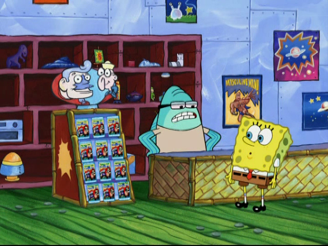 SpongeBuddy Mania - SpongeBob Episode - The Card