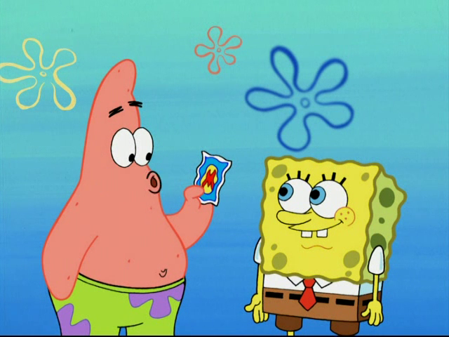 SpongeBuddy Mania - SpongeBob Episode - The Card