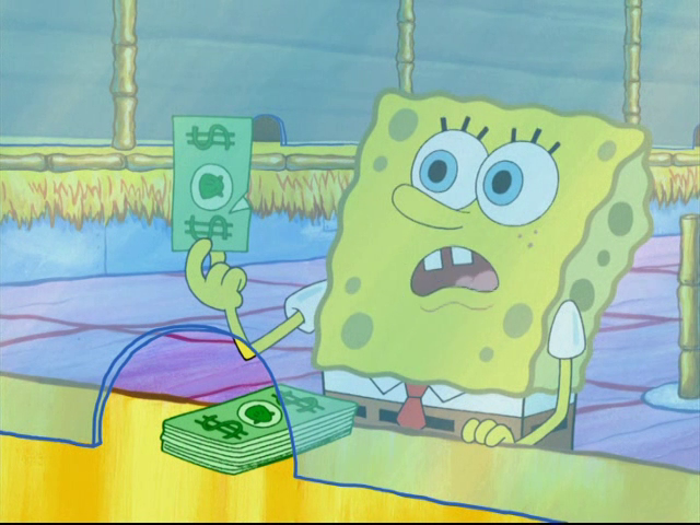 SpongeBuddy Mania - SpongeBob Episode - The Card