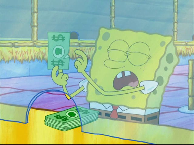 SpongeBuddy Mania - SpongeBob Episode - The Card