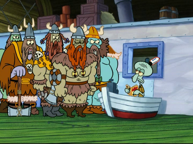 SpongeBuddy Mania - SpongeBob Episode - Dear Vikings
