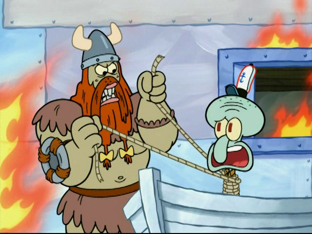 SpongeBuddy Mania - SpongeBob Episode - Dear Vikings
