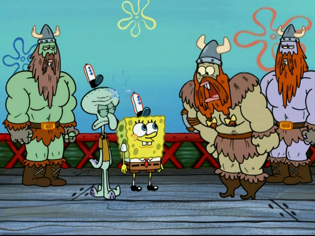 SpongeBuddy Mania - SpongeBob Episode - Dear Vikings