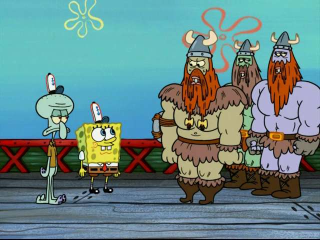 SpongeBuddy Mania - SpongeBob Episode - Dear Vikings