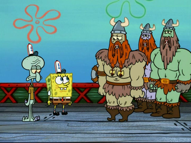 SpongeBuddy Mania - SpongeBob Episode - Dear Vikings