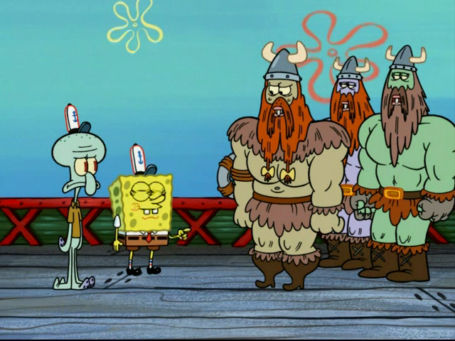 SpongeBuddy Mania - SpongeBob Episode - Dear Vikings