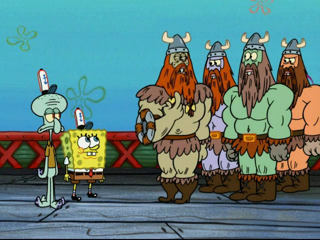 SpongeBuddy Mania - SpongeBob Episode - Dear Vikings
