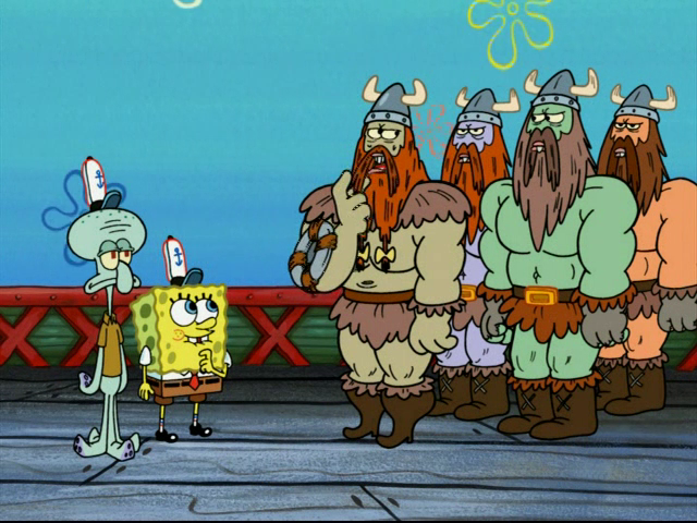SpongeBuddy Mania - SpongeBob Episode - Dear Vikings