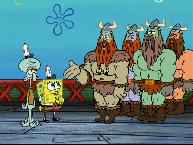 SpongeBuddy Mania - SpongeBob Episode - Dear Vikings