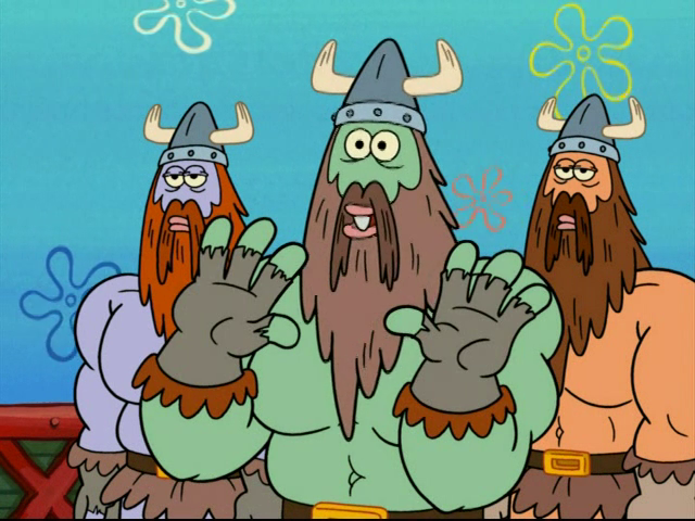 SpongeBuddy Mania - SpongeBob Episode - Dear Vikings