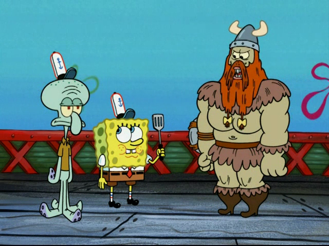 SpongeBuddy Mania - SpongeBob Episode - Dear Vikings
