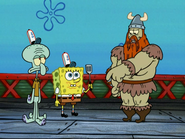 SpongeBuddy Mania - SpongeBob Episode - Dear Vikings