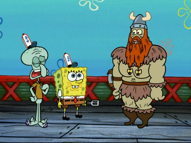 SpongeBuddy Mania - SpongeBob Episode - Dear Vikings