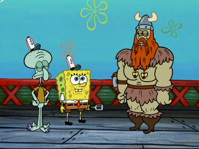 SpongeBuddy Mania - SpongeBob Episode - Dear Vikings