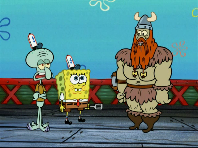 SpongeBuddy Mania - SpongeBob Episode - Dear Vikings