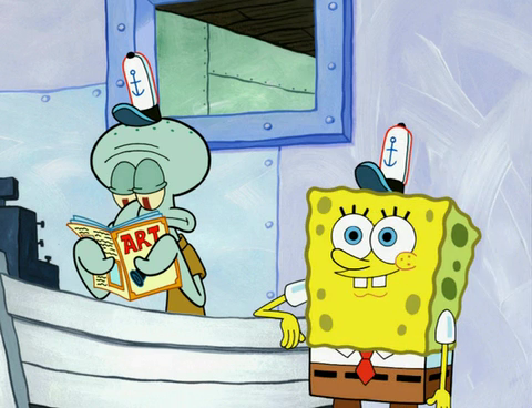 SpongeBuddy Mania - SpongeBob Episode - Squid's Visit