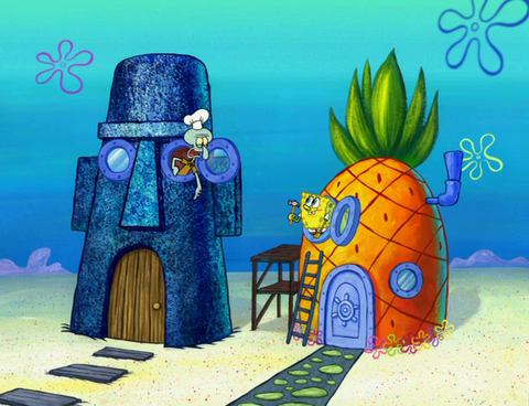 SpongeBuddy Mania - SpongeBob Episode - Squid's Visit