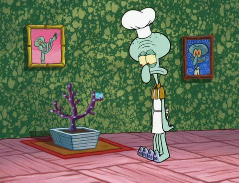 SpongeBuddy Mania - SpongeBob Episode - Squid's Visit