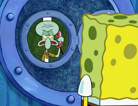 SpongeBuddy Mania - SpongeBob Episode - Squid's Visit