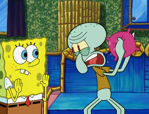 SpongeBuddy Mania - SpongeBob Episode - Squid's Visit