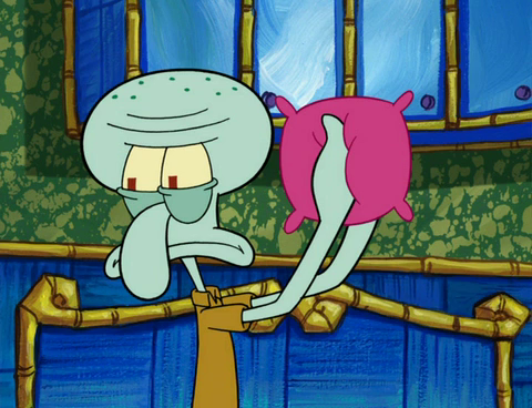 SpongeBuddy Mania - SpongeBob Episode - Squid's Visit