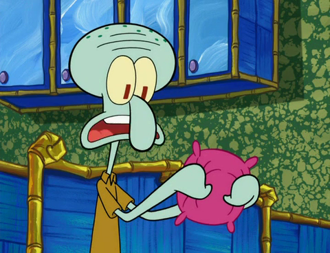 SpongeBuddy Mania - SpongeBob Episode - Squid's Visit