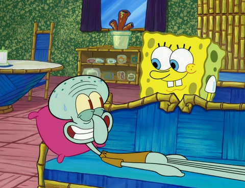 SpongeBuddy Mania - SpongeBob Episode - Squid's Visit