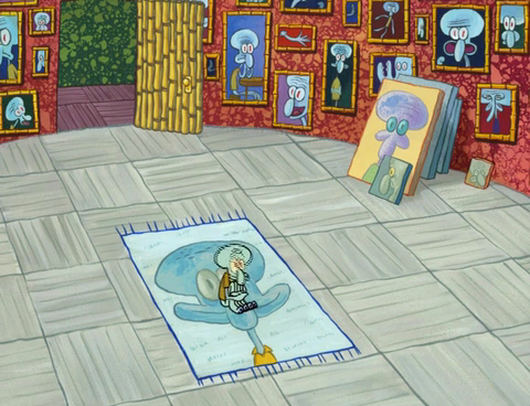 SpongeBuddy Mania - SpongeBob Episode - Squid's Visit