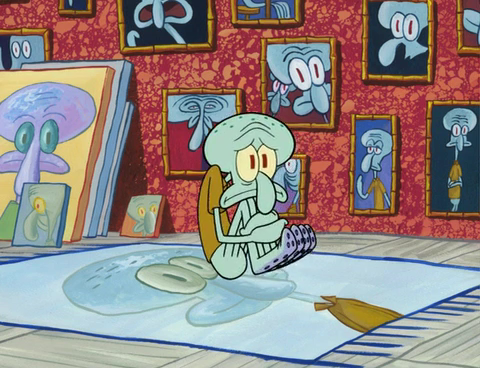 SpongeBuddy Mania - SpongeBob Episode - Squid's Visit