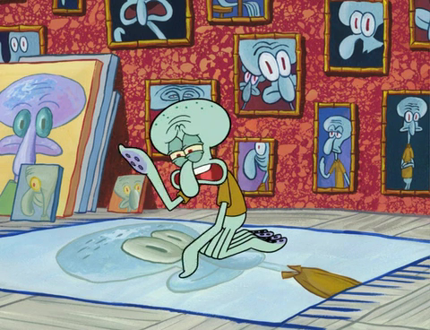 SpongeBuddy Mania - SpongeBob Episode - Squid's Visit