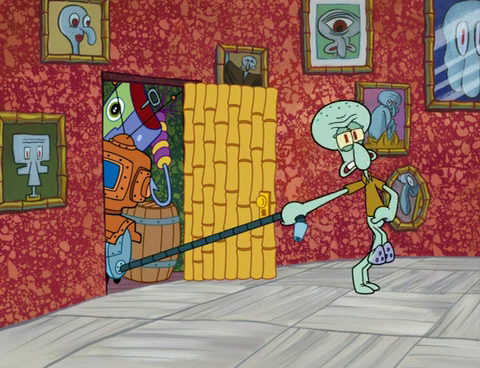 SpongeBuddy Mania - SpongeBob Episode - Squid's Visit