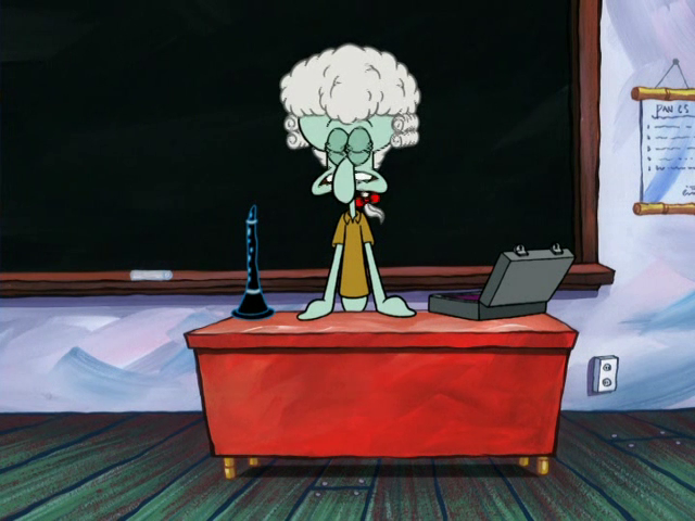 SpongeBuddy Mania - SpongeBob Episode - Professor Squidward