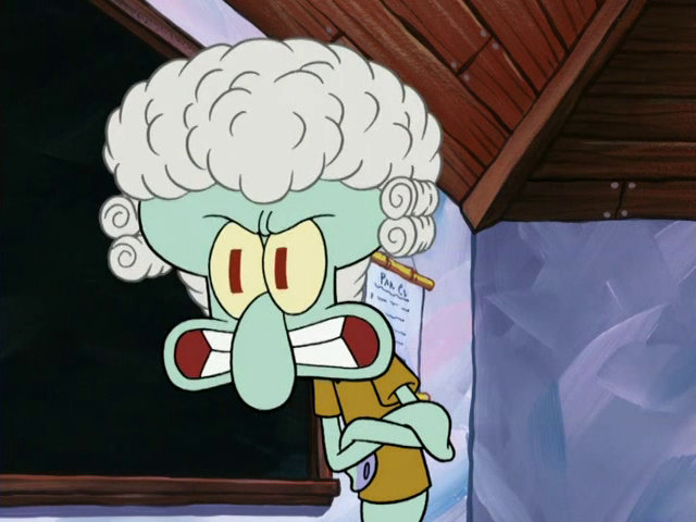 SpongeBuddy Mania - SpongeBob Episode - Professor Squidward