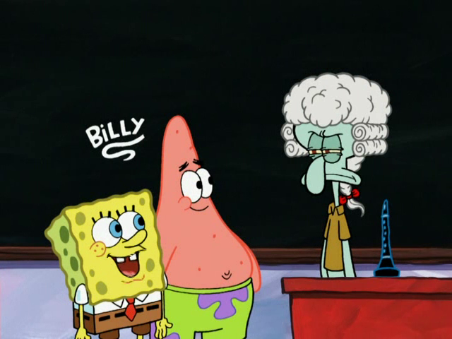 SpongeBuddy Mania - SpongeBob Episode - Professor Squidward