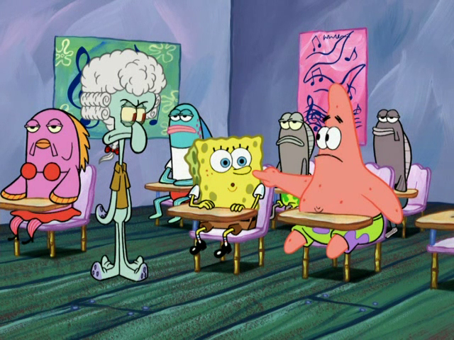 SpongeBuddy Mania - SpongeBob Episode - Professor Squidward