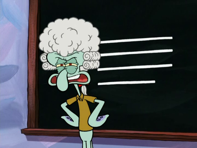 SpongeBuddy Mania - SpongeBob Episode - Professor Squidward