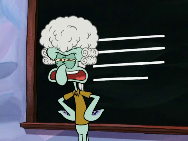 SpongeBuddy Mania - SpongeBob Episode - Professor Squidward