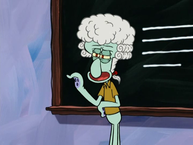 SpongeBuddy Mania - SpongeBob Episode - Professor Squidward