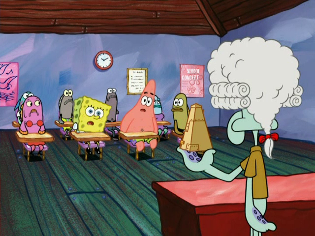 SpongeBuddy Mania - SpongeBob Episode - Professor Squidward