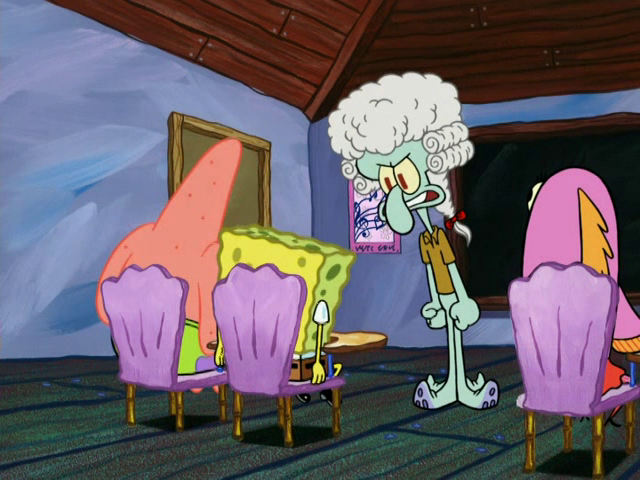 SpongeBuddy Mania - SpongeBob Episode - Professor Squidward